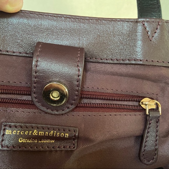 mercer & madison | Bags | Nwot Mercer Madison Leather Suede Shoulder ...